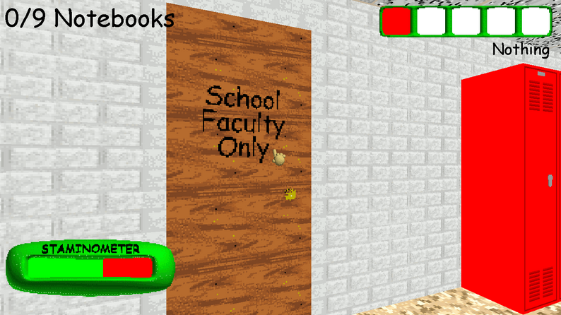 Everyone helps baldi! by michaeldoesgaming