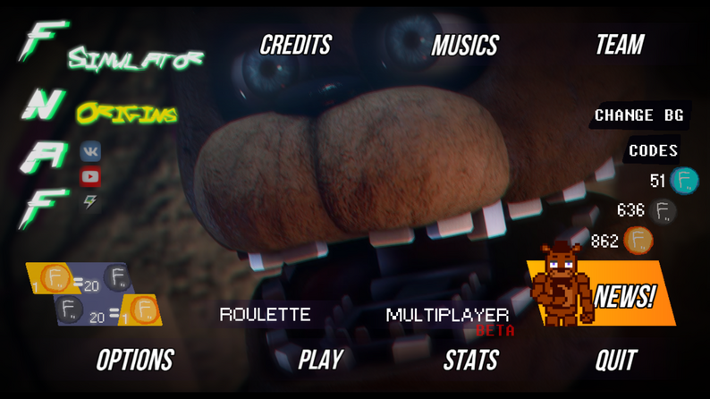 FNAF Simulator: Origins by Drayn