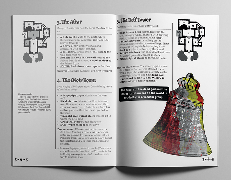 Treasures Of The Troll King for MÖRK BORG by Chris Bissette