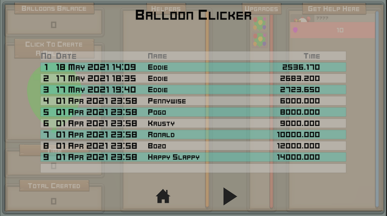 Balloon Clicker by FlashEddieRocks