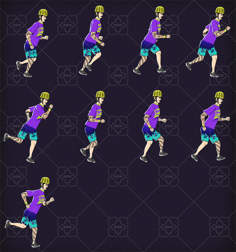 2D Animation Assets Pack for Horror Games by JesseSG