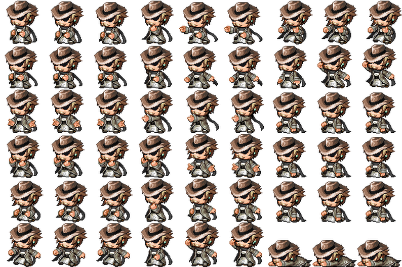 CowBoy Sprite by FuryAssets