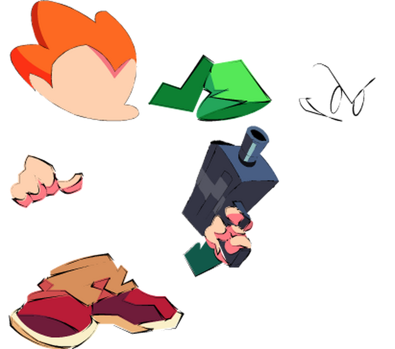 Pico_BodyPart by gametothebones