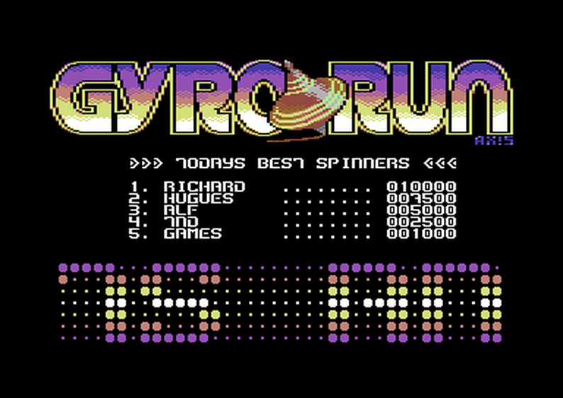 Gyro Run [Commodore 64] by Richard of TND
