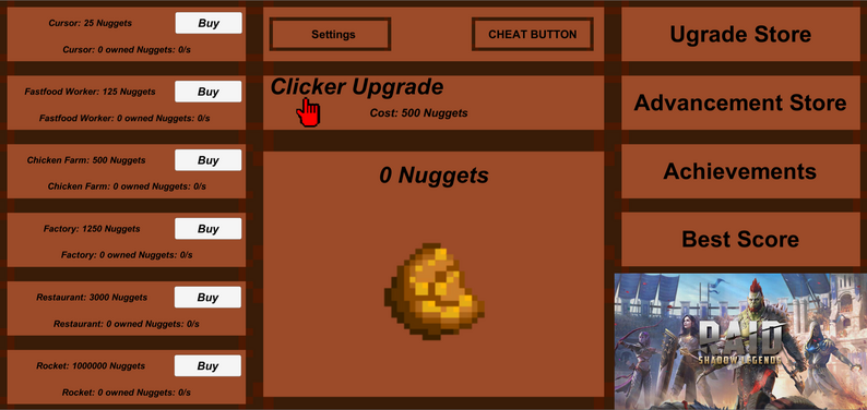 Nugget Clicker by Adam_Bailey
