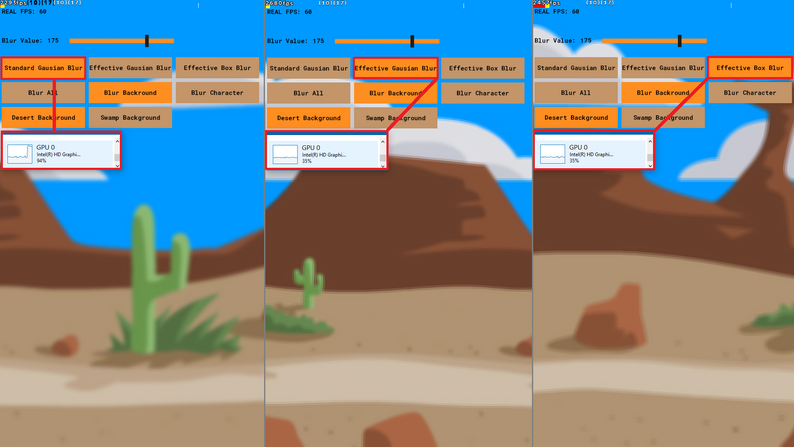 Effective Blur Shader by pixellstudio