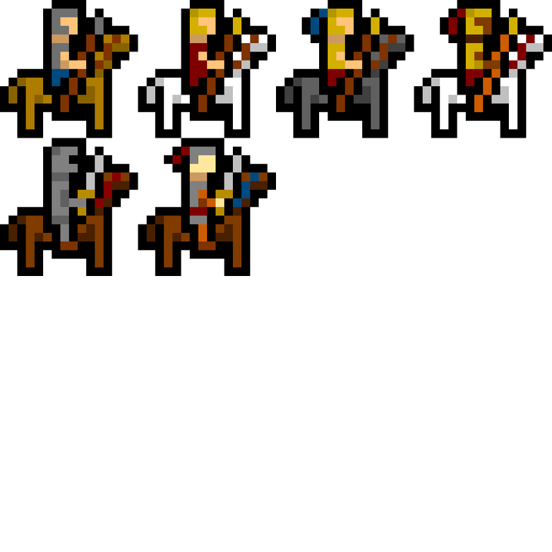 16x16 Strategy/RPG bronze-iron age icons by Cimeto