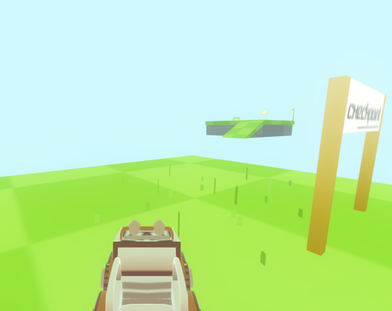 Yet to be named 3d car platformer by rhino_spawn
