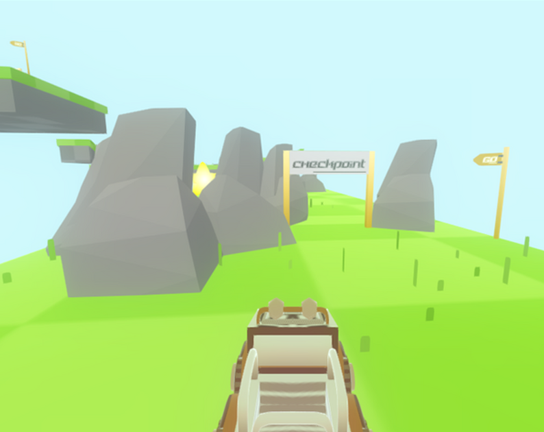Yet to be named 3d car platformer by rhino_spawn