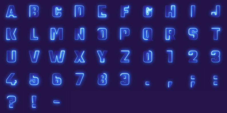 Starglow Sprite Text by CreativK