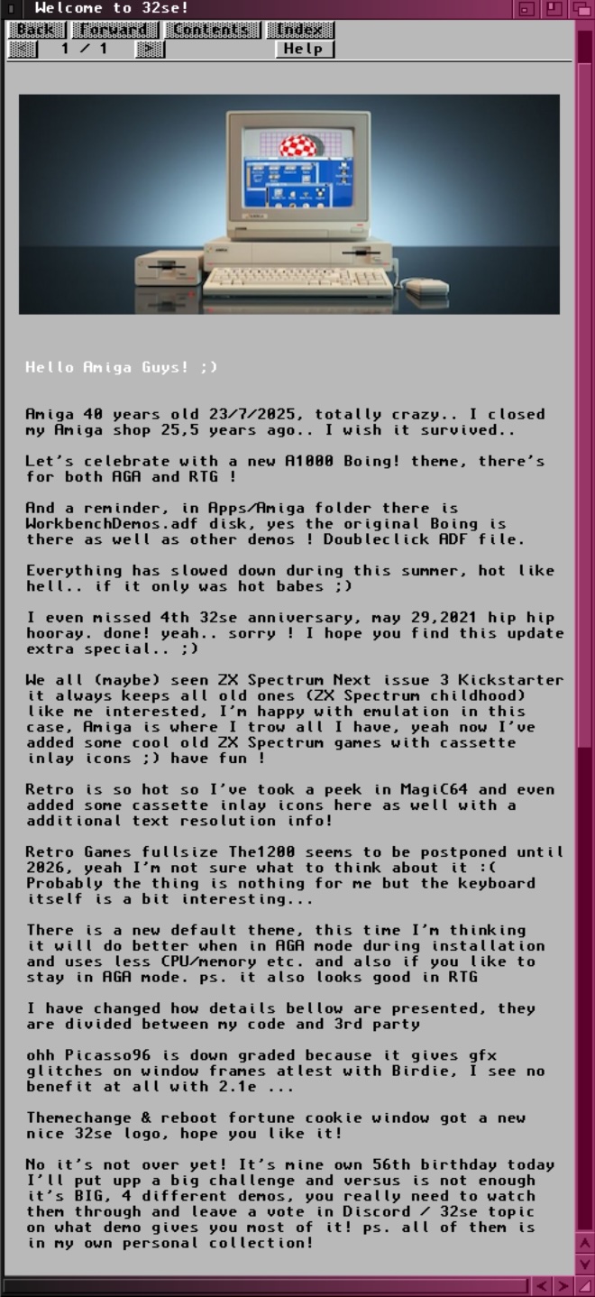 AmigaOS 32se by 8080