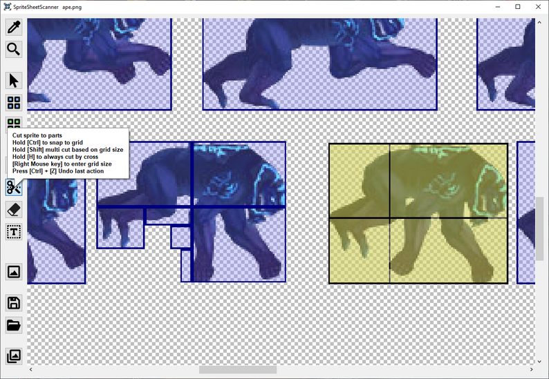 Sprite Sheet Scanner by thinkrelative