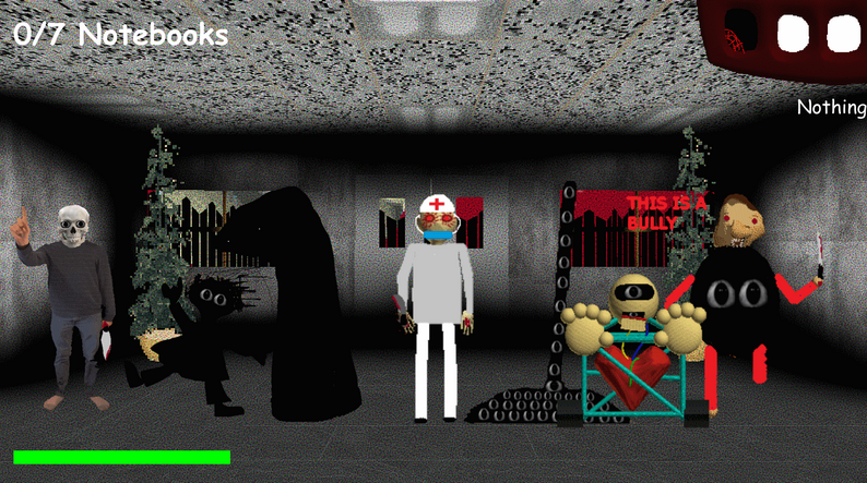 Baldis Basics Scary Hospital Mod by Mxhxmxd