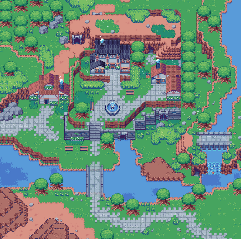 Tile Fantasy: Overworld & Caves - RPG Tileset by ArMM1998