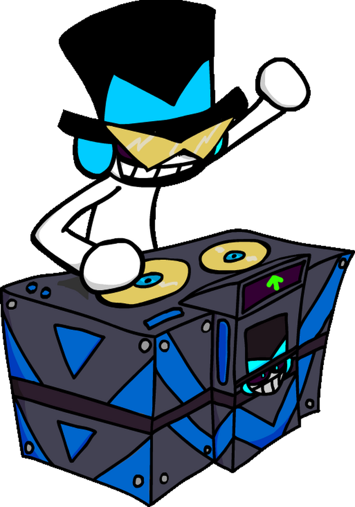 FNF-DJ cybbr test by Pixy