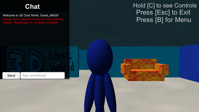 3D Chat World by Lachlan Shelton