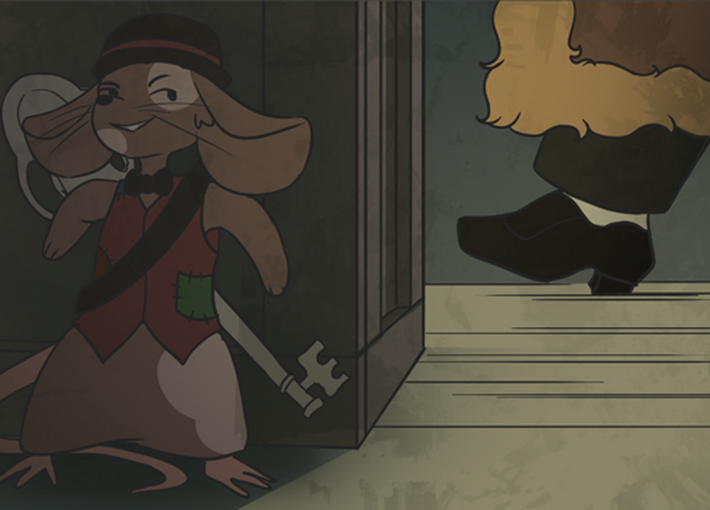 Mischievous mouse by Casin, ronkard, DariaTeodora, Jack_3D