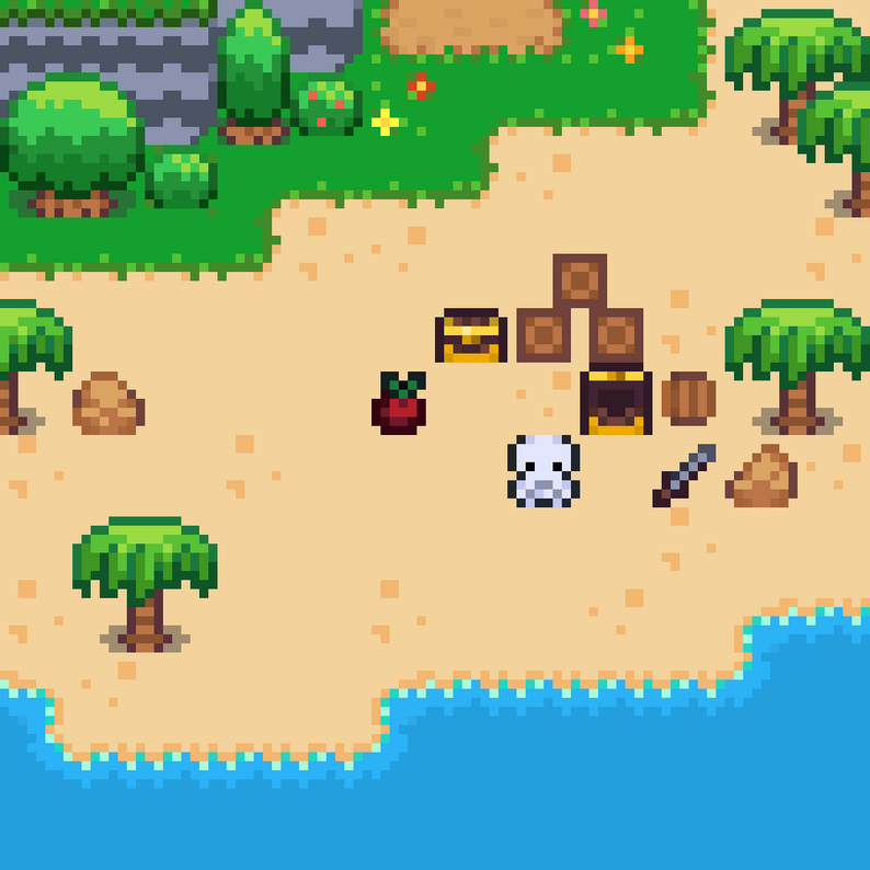 8x8 Pixel Tileset by SlyFoxStudios