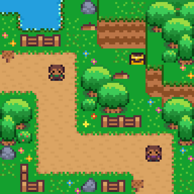 8x8 Pixel Tileset by SlyFoxStudios