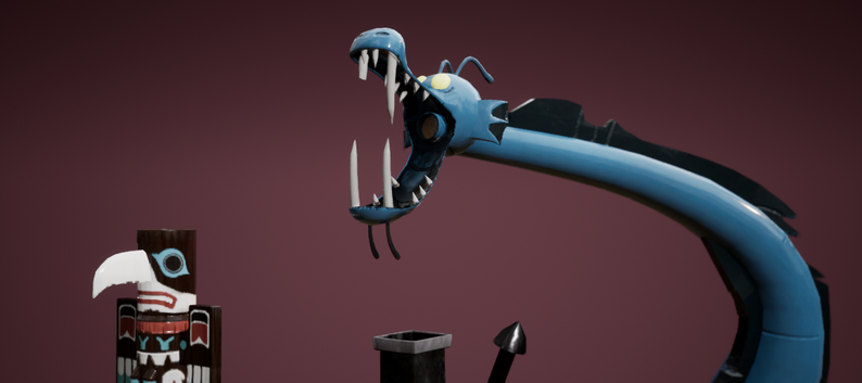 Gravity Falls Shacktron 3D Environment by Inferunt