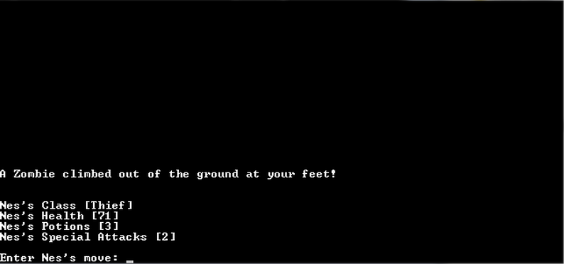 ASCII Dungeon by Jack Morgan