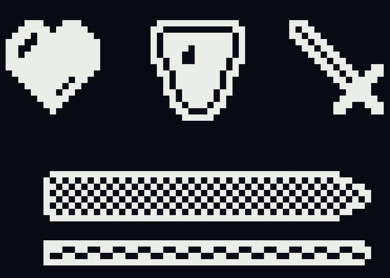 1-Bit Game UI Pack by Batuhan