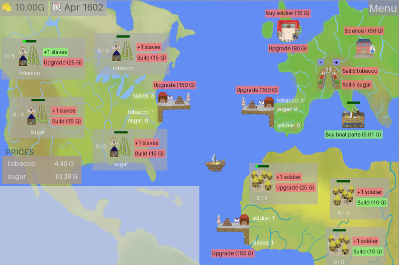 Slavery Triangular Trade by sebbernery