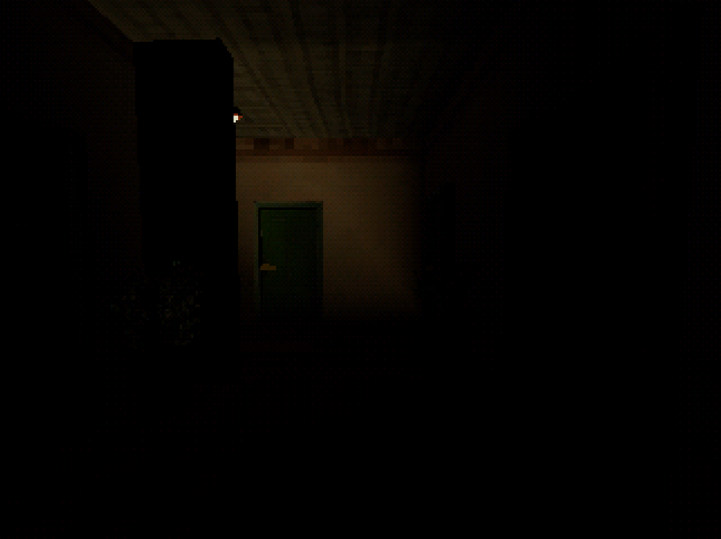 The Hallway: "A short PS1 horror game" by Glory Meat