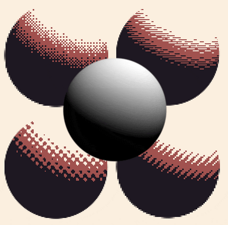 PixDither by Wunkolo