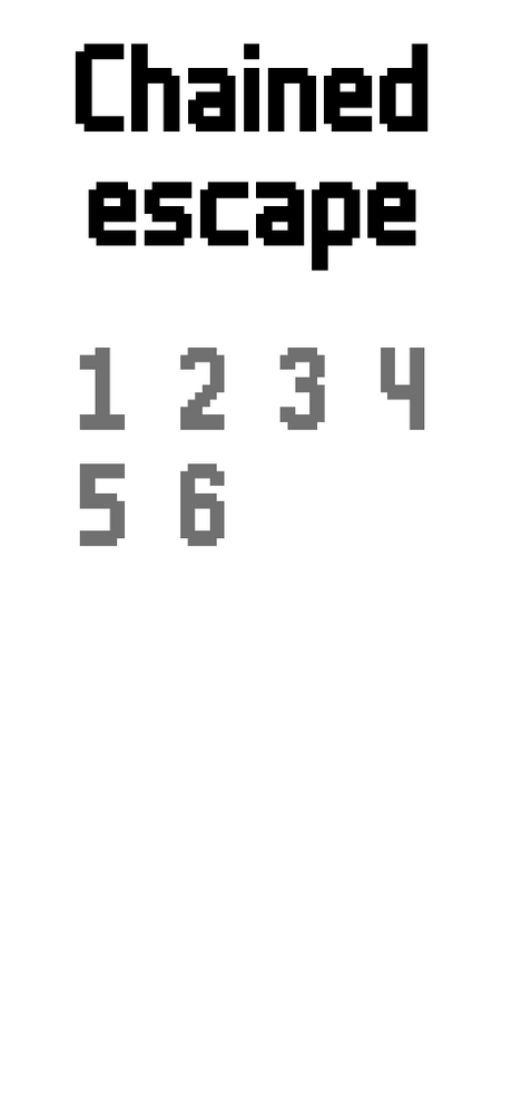 Chained escape by Mark