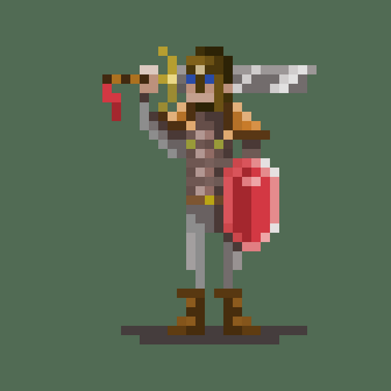 knight sprite by Warren Clark