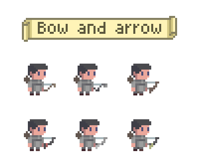 Pixel Art Modular RPG Characters by edermunizz