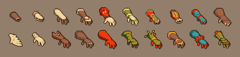 120 Pixel Art Armor Icons #2 by MedievalMore