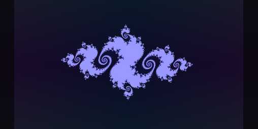 Interactive Mandelbrot-Julia Set Fractal Visualizer by Jace