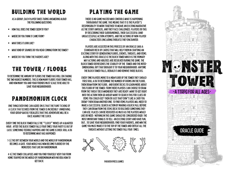 Monster Tower by Paradox Press / Games