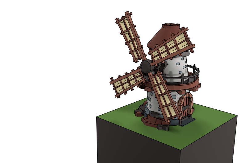 WindMill Game asset Mobile/ PC by Bukkbeek