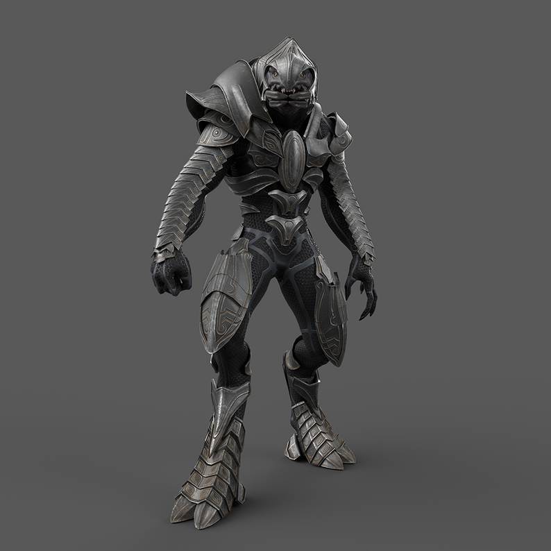 Arbiter - Halo 2 Fan Art by AlexBeckett