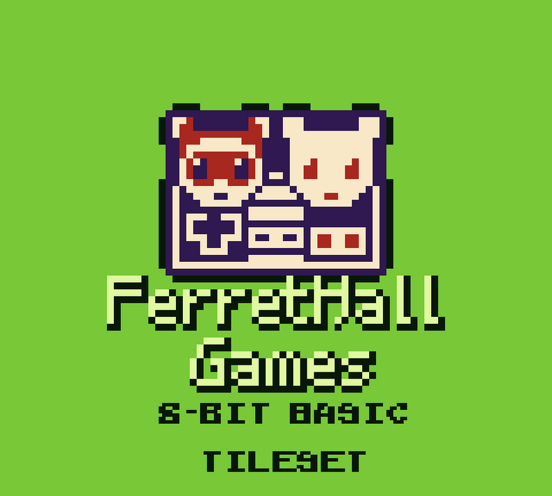 FerretHall Studios 8-Bit Basic Tileset by ferrethallstudios