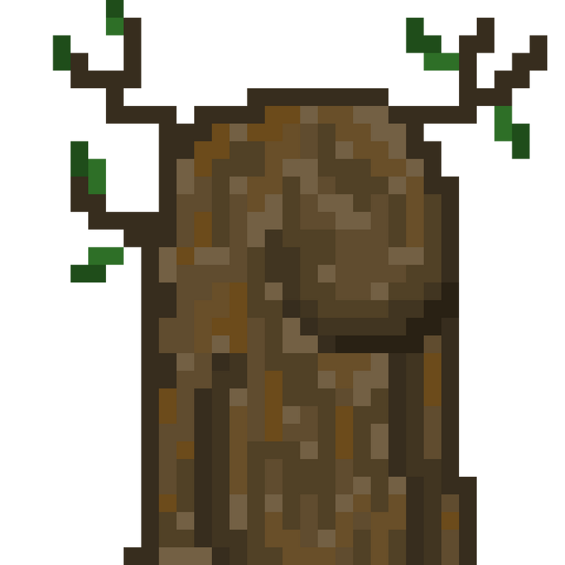 Free Pixel Horror trees pack 32x32 by Danaida