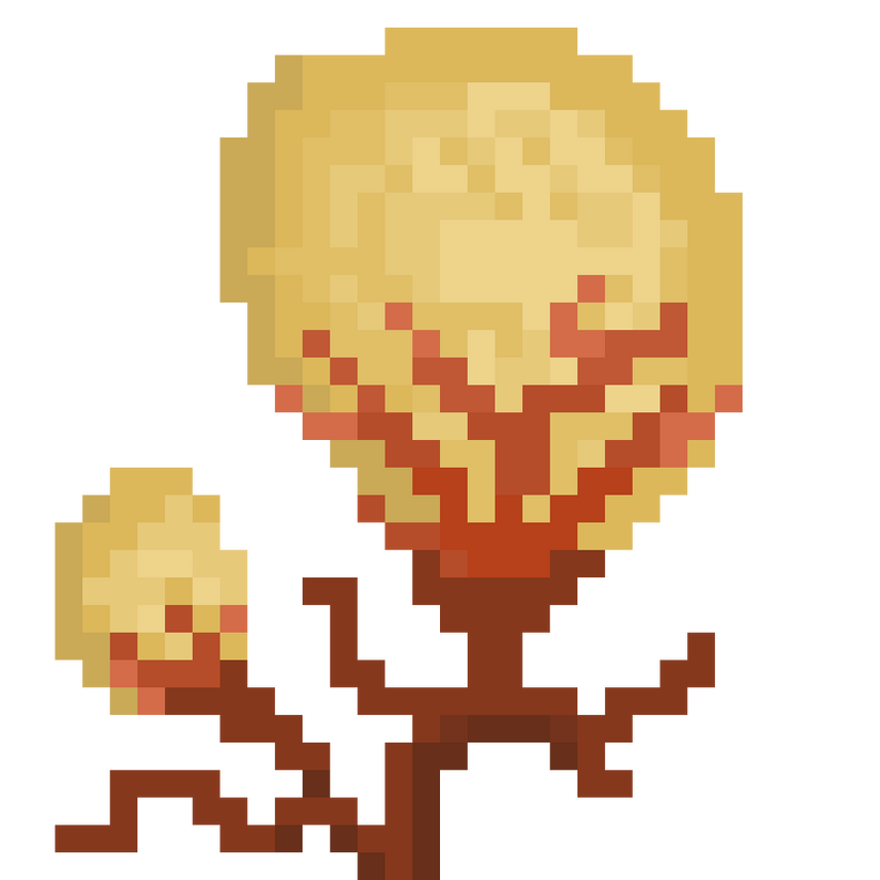 Free Pixel Horror trees pack 32x32 by Danaida