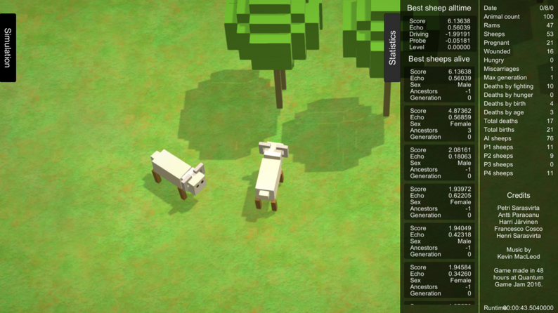 Quantum Sheep by Exca