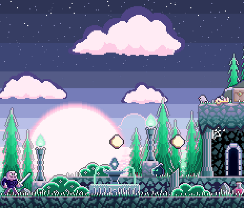 Pastel Pixel Platformer Pack by Pixelip