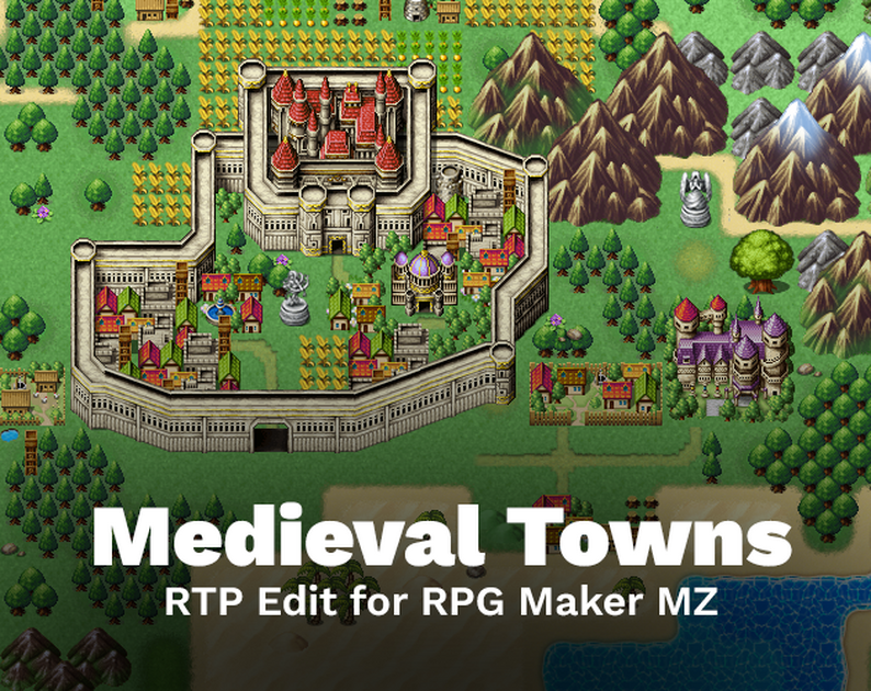 Medieval Towns for RPG Maker MZ by LadyLuck