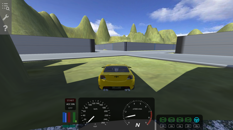 Car Driving Simulator by Trinayanswarup