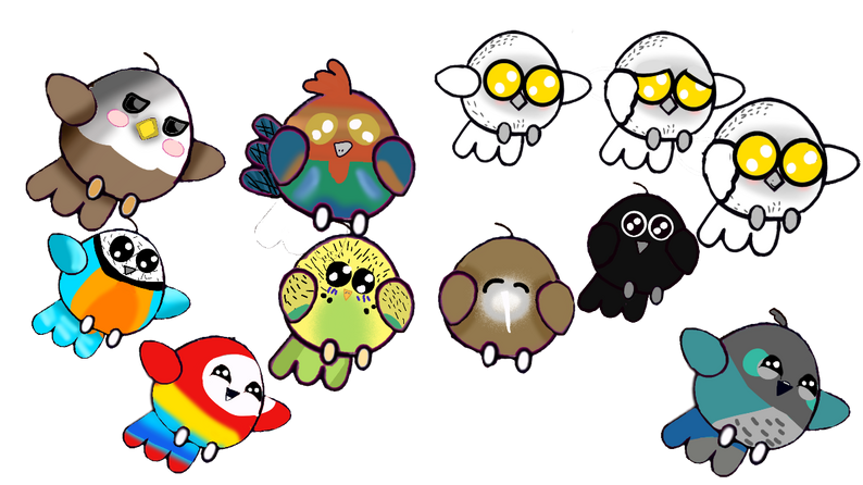 Gacha props: Animals by DaisylessClover