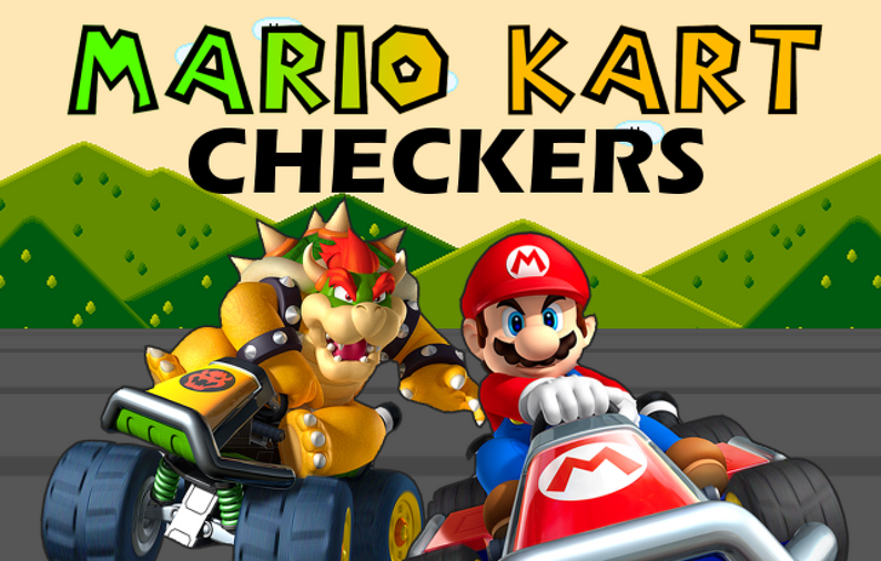 MARIO KART CHECKERS by Michaël LANNES