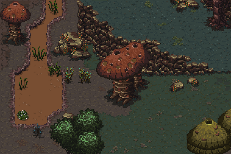 RPG Worlds Strange Land by Szadi art.