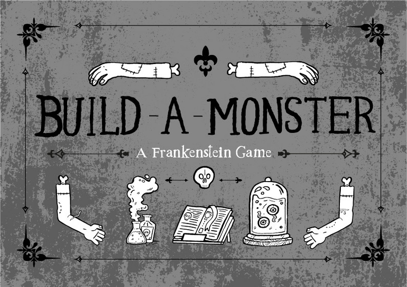 Build A Monster - A Frankenstein Print & Play Game by Sophie Regular
