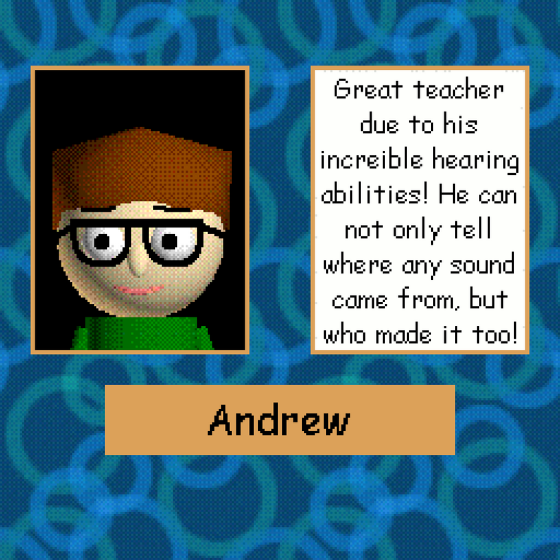 Andrew's Basics Re-revisited (Baldi's Basics v1.4.3 Mod) by Tobical Studios