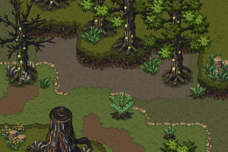 RPG Worlds Ancient Forest by Szadi art. RPG Worlds Ancient Forest by Szadi art.